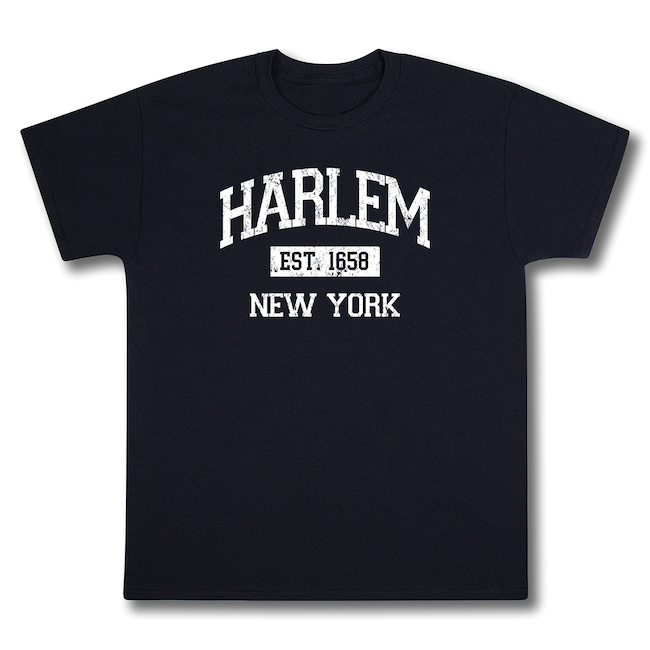 Vintage Est. 1658 HARLEM Shirt (9 Colors) | HARLEM T Shirt — NYGiftloft