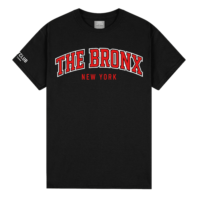 Classic Collegiate THE BRONX T-Shirt (5 Colorways) | THE BRONX T-Shirt ...
